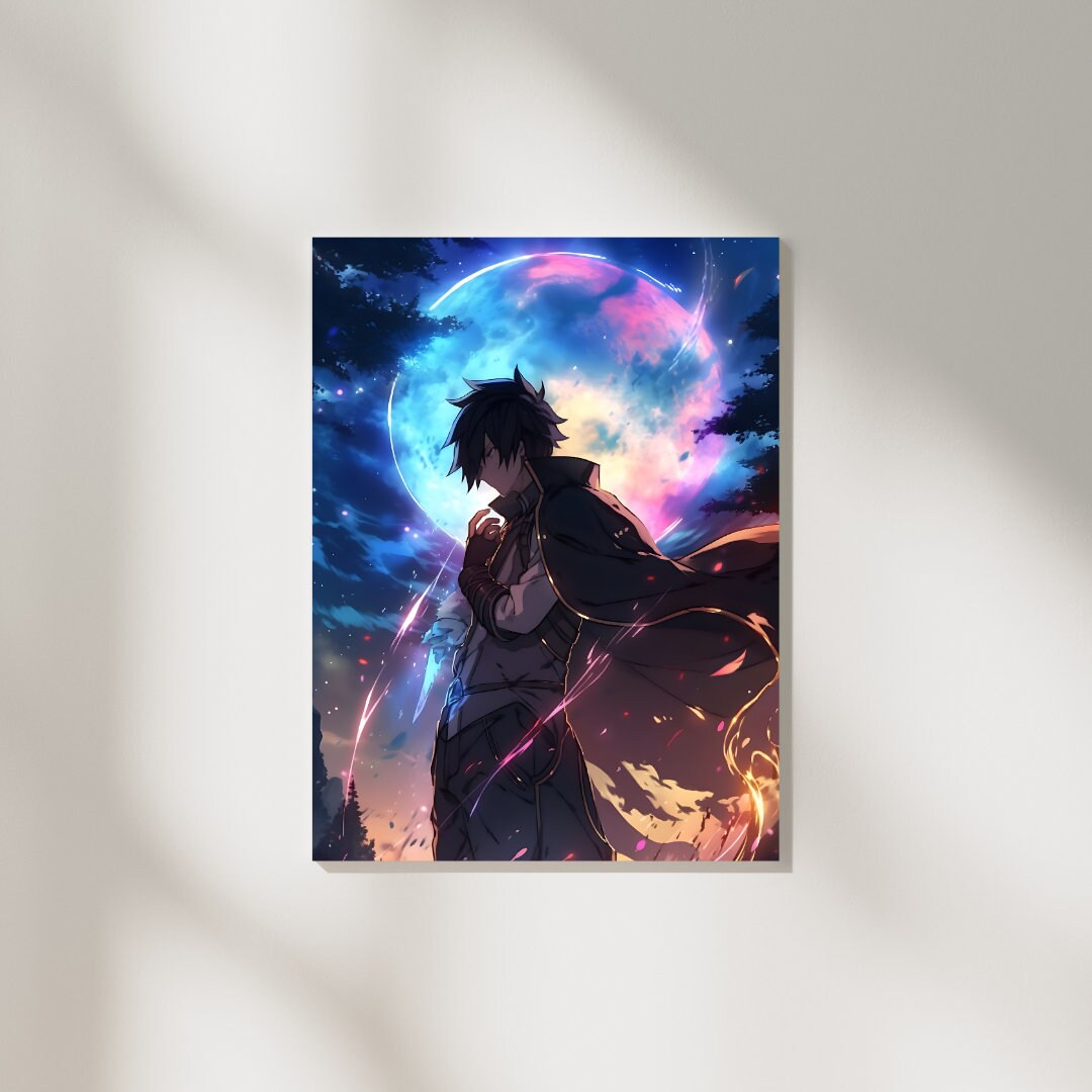 Anime Manga Poster Minimalistic Anime Print Wall Art Decor - Etsy