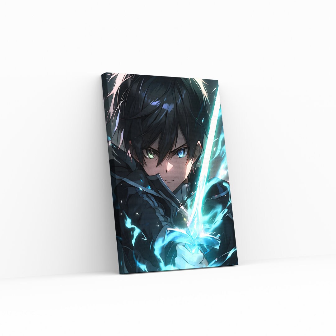 Anime Manga Poster, Minimalistic Anime Print, Wall Art Decor, Anime ...