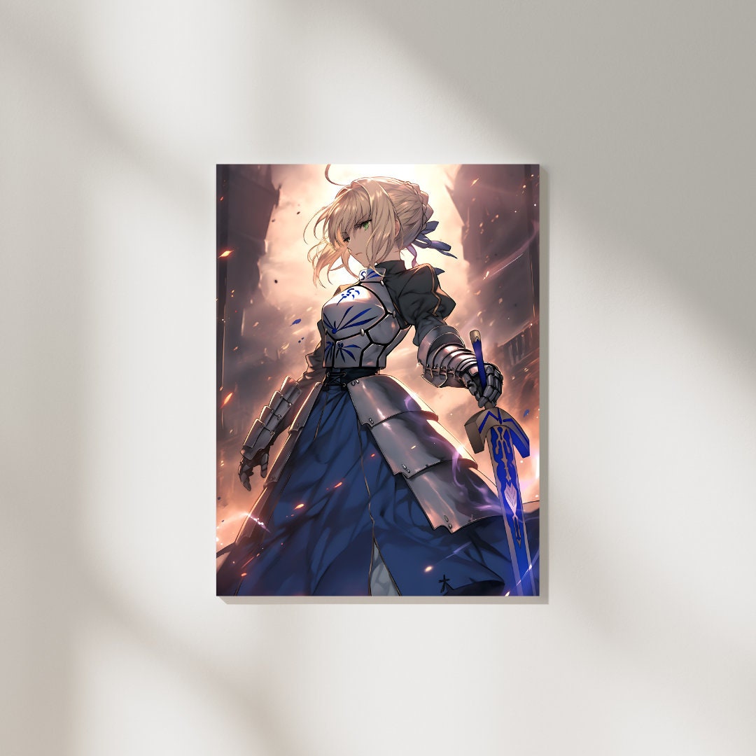 Anime Manga Poster, Minimalistic Anime Print, Wall Art Decor, Anime ...