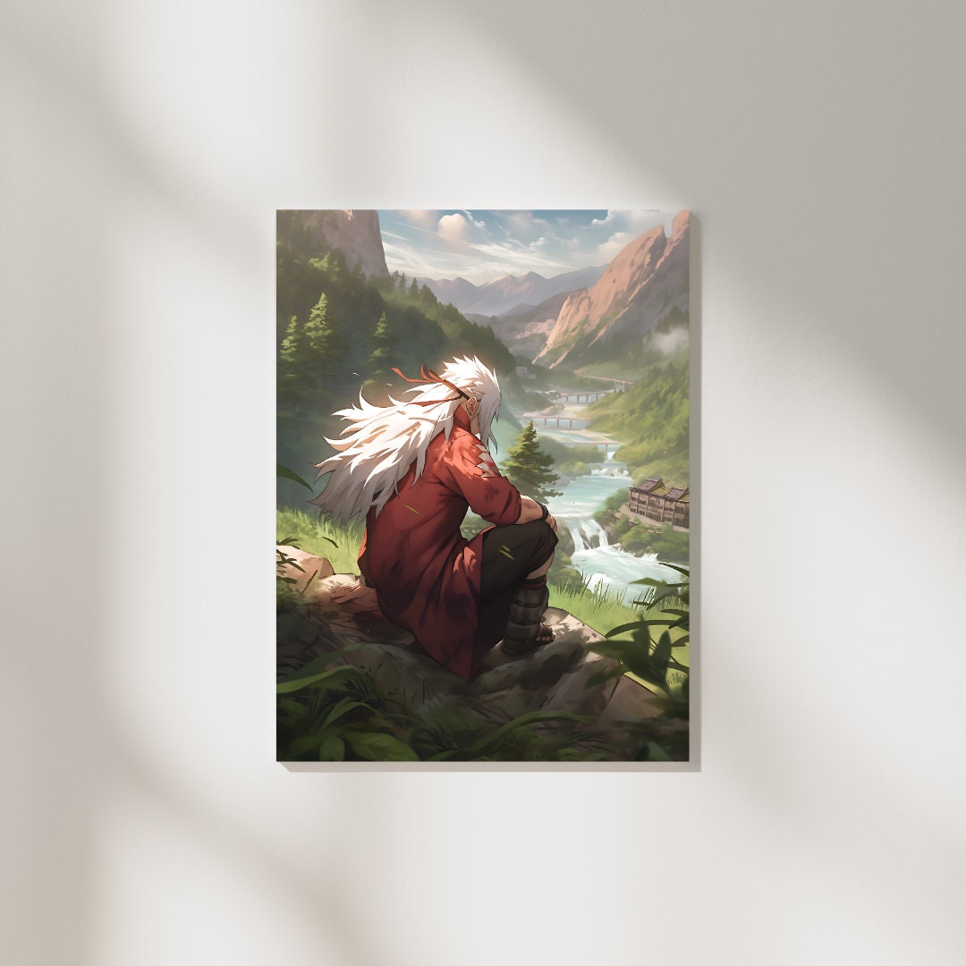 Anime Manga Poster, Minimalistic Anime Print, Wall Art Decor, Anime ...