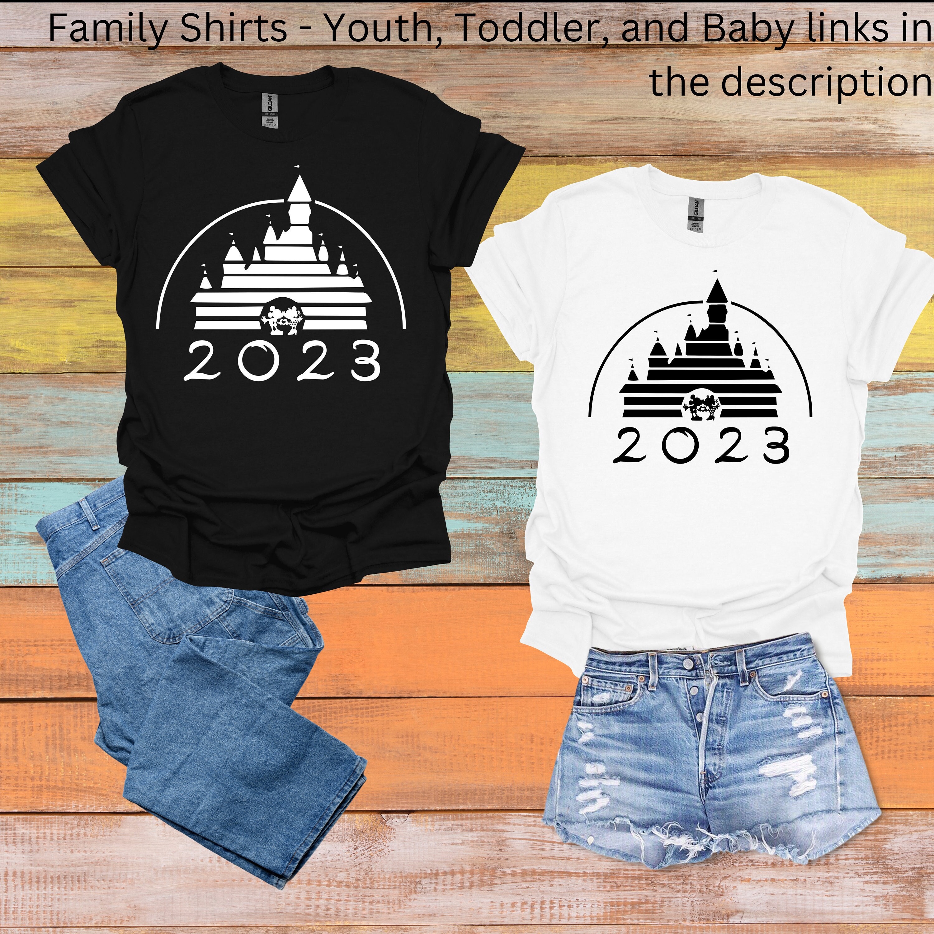 Disney Matching Tshirt Disney Family T-shirts Matching for - Etsy