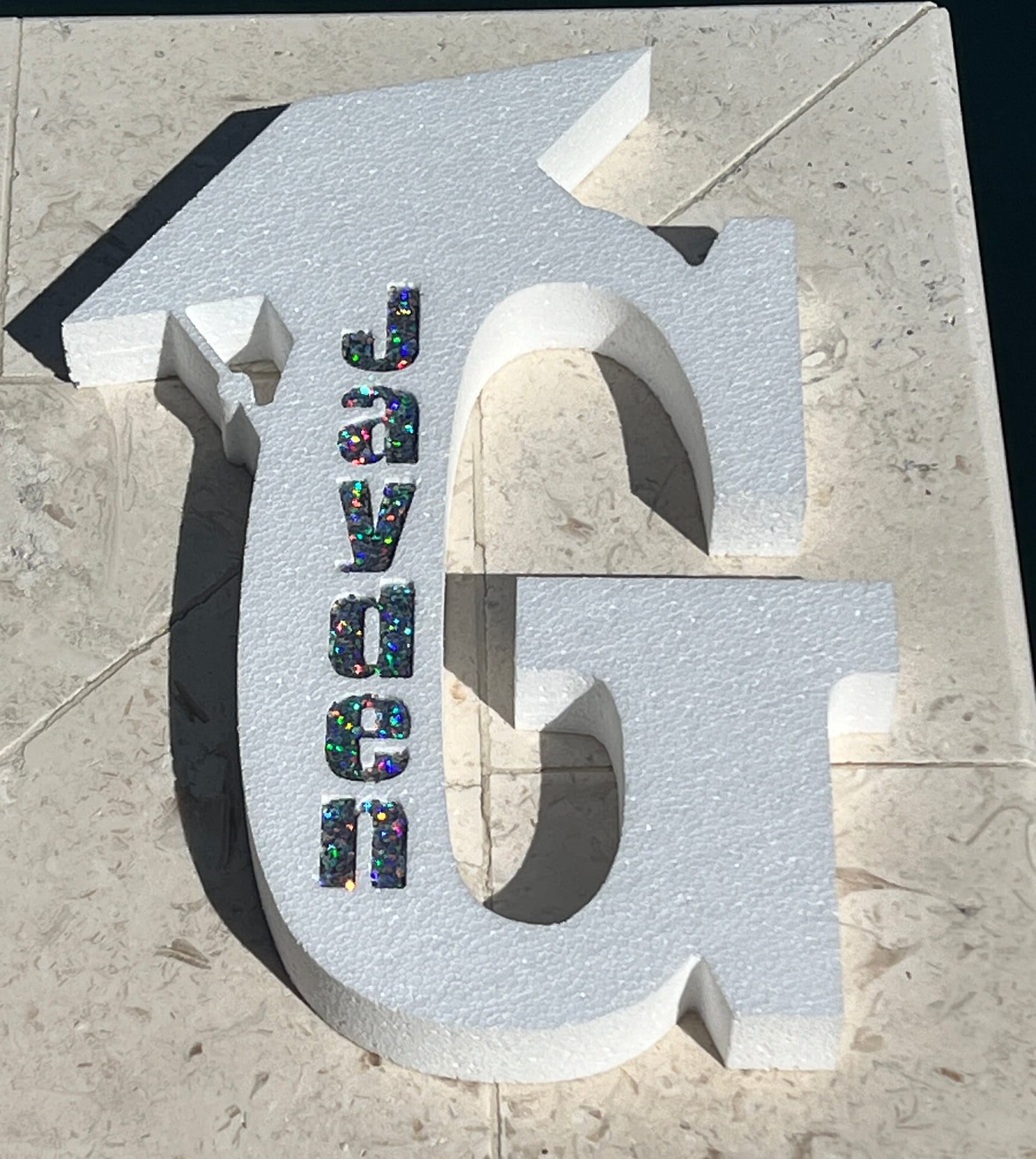 Custom Grad Decor Foam Letters for Graduation Party Decor Pool Party ...