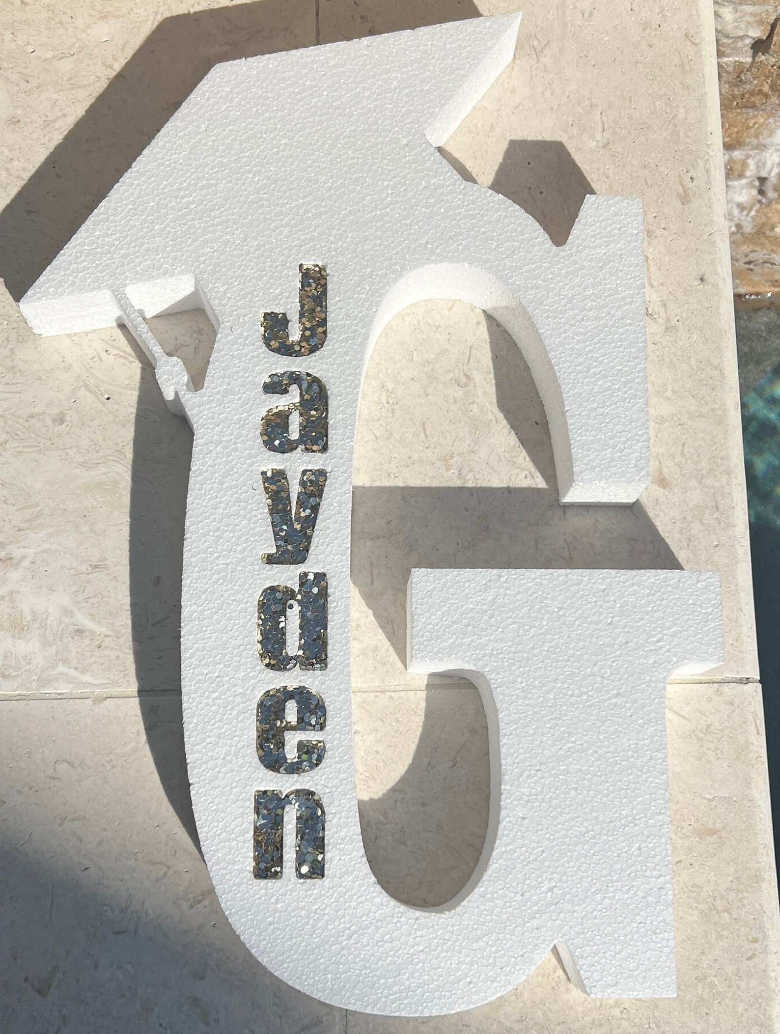 Custom Grad Foam Letters for Pool Party Decor Styrofoam Letters for ...