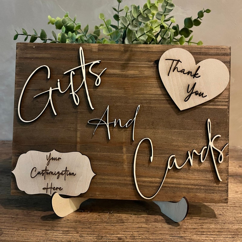 Gift Table Sign - 60+ Gift Ideas for 2025