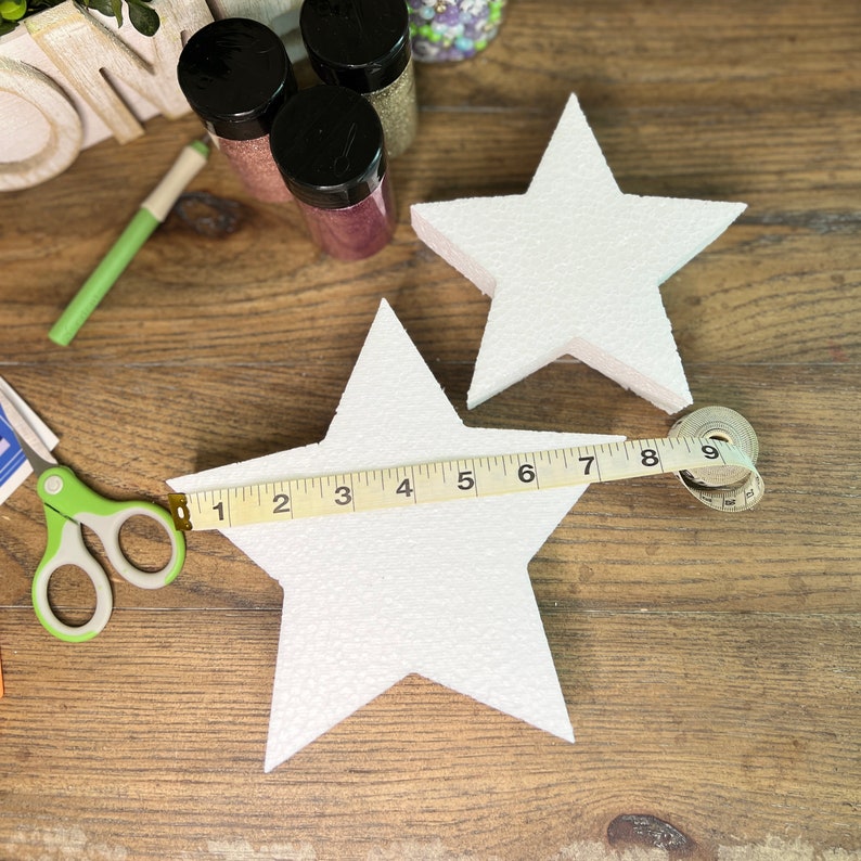 Star, Circle EPS Foam Shapes for DIY Crafts, Dummy Cakes - Etsy