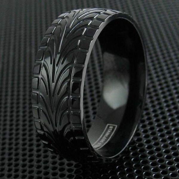 Tire Tread Ring - Etsy