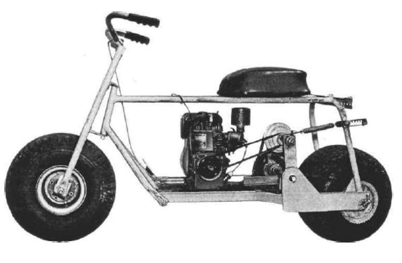 Vintage Mini Bike Plans Digital Download PDF - Etsy
