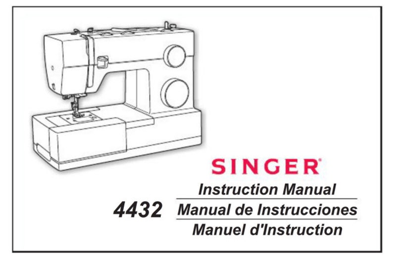 Singer Sewing Manual 4432 Digital PDF Download - Etsy