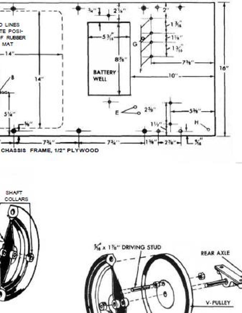Vintage Plans Sidewalk Classic Car Digital Download PDF Files - Etsy