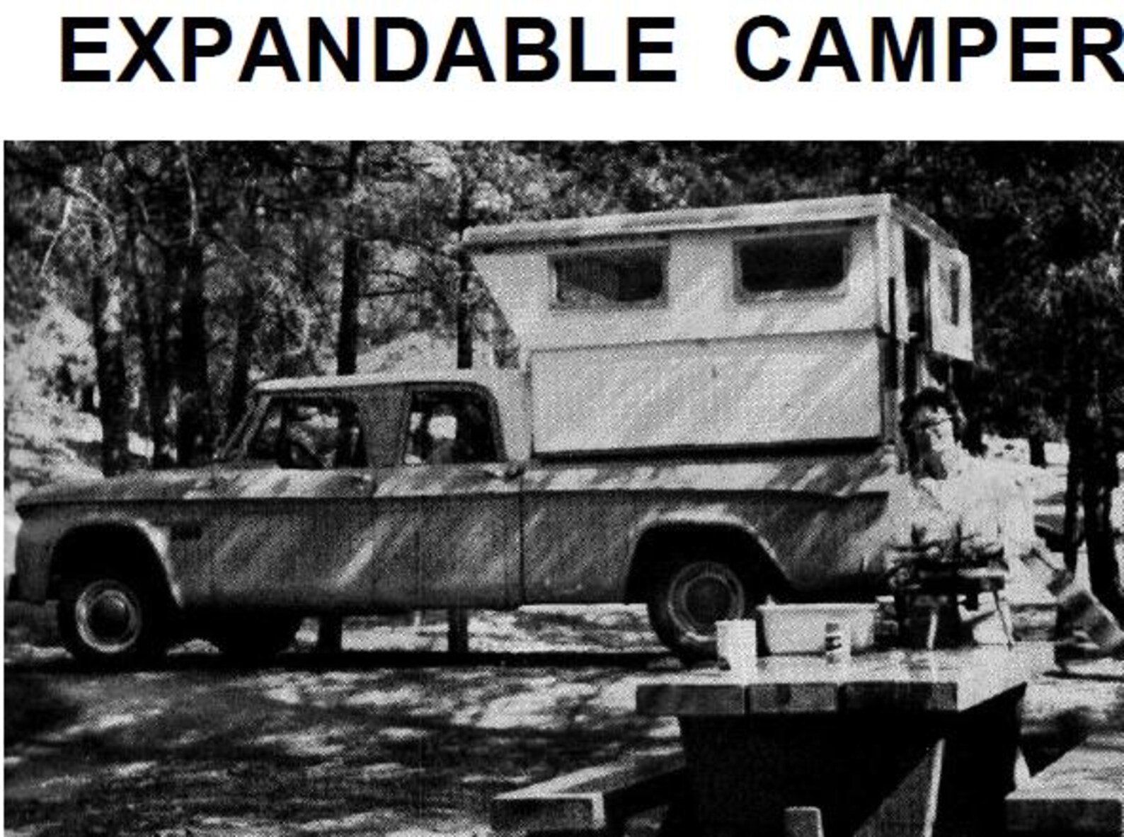 Vintage Pop up Camper Plans Digital Download PDF File - Etsy