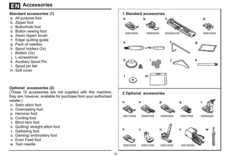 Singer Sewing Manual 4432 Digital PDF Download - Etsy