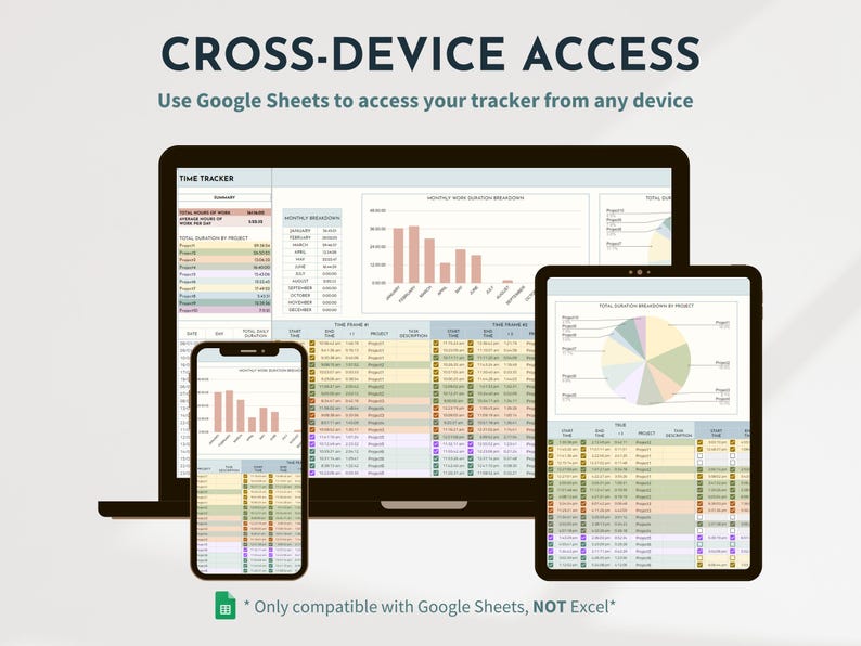 Freelance Time Tracking Sheet Client Hour Log Weekly Work Tracker ...