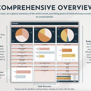 Birthday Party Planner Spreadsheet Event Planner Party Organizer ...