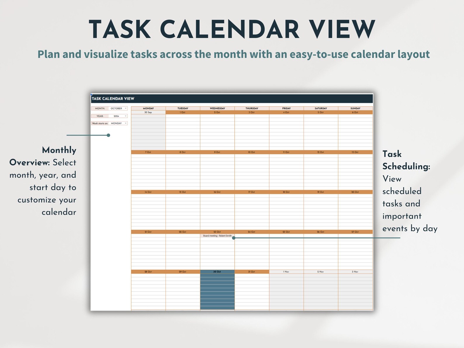 Team Task Tracker Team Management Planner to Do List Productivity ...
