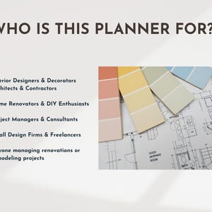 Interior Design Planner Home Renovation Spreadsheet House Project ...