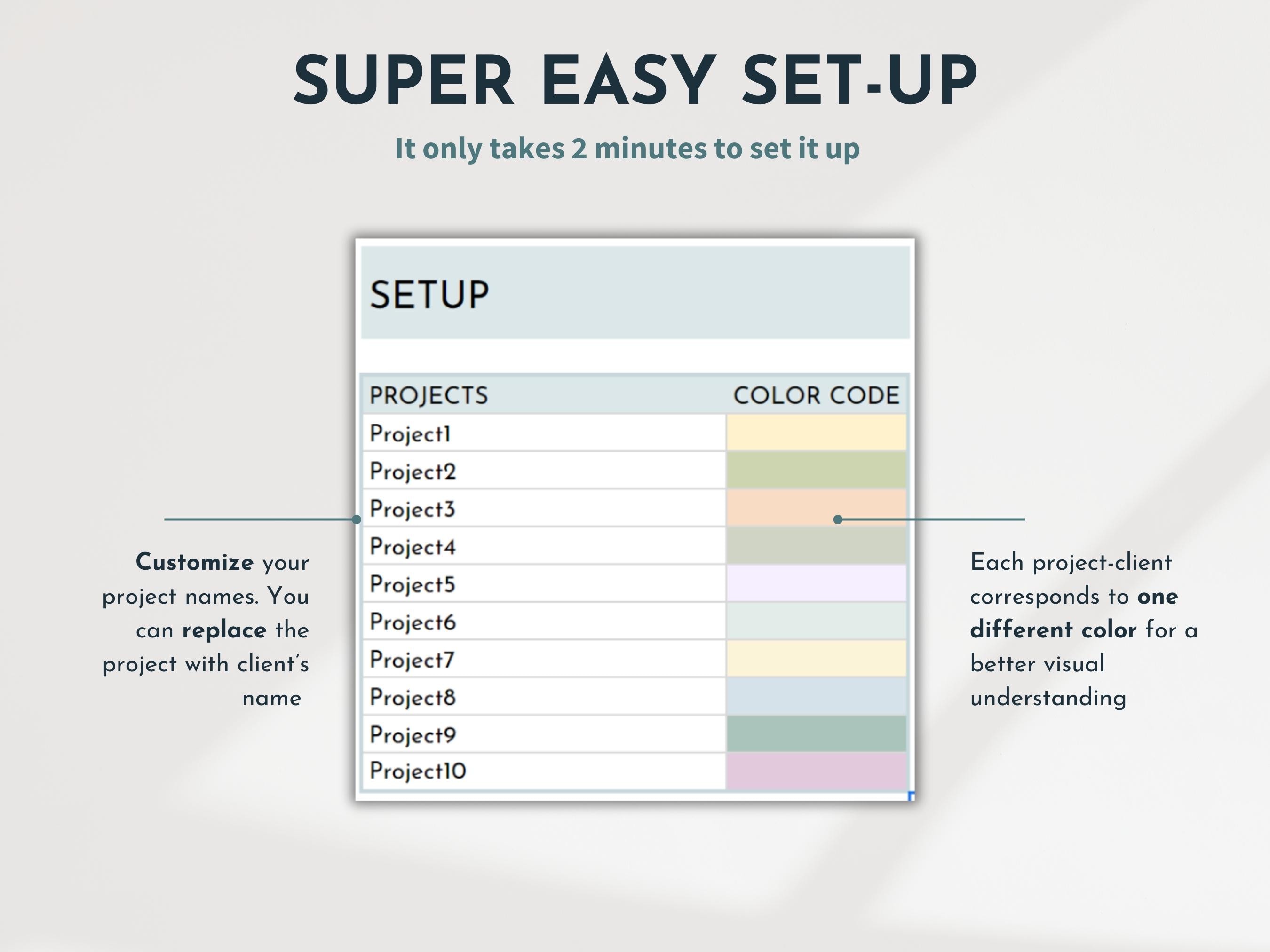 Freelance Time Tracking Sheet Client Hour Log Weekly Work Tracker ...
