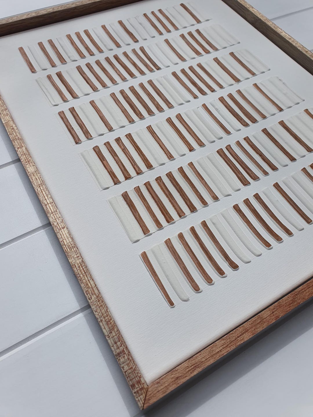 Simple Rusty Sticks Textured Art NO.23 - Etsy