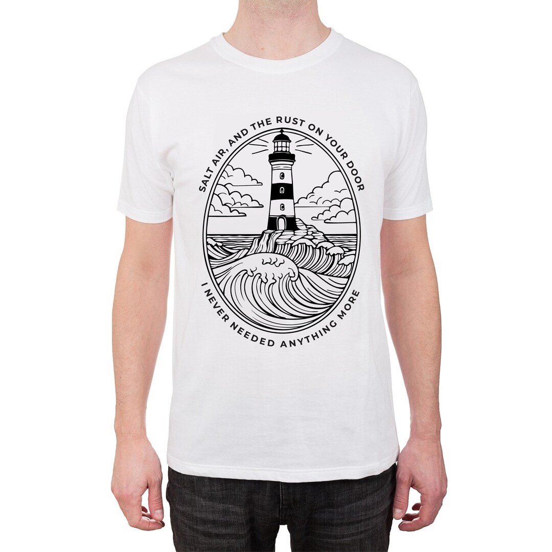 Salt Air SVG August Lighthouse - Etsy