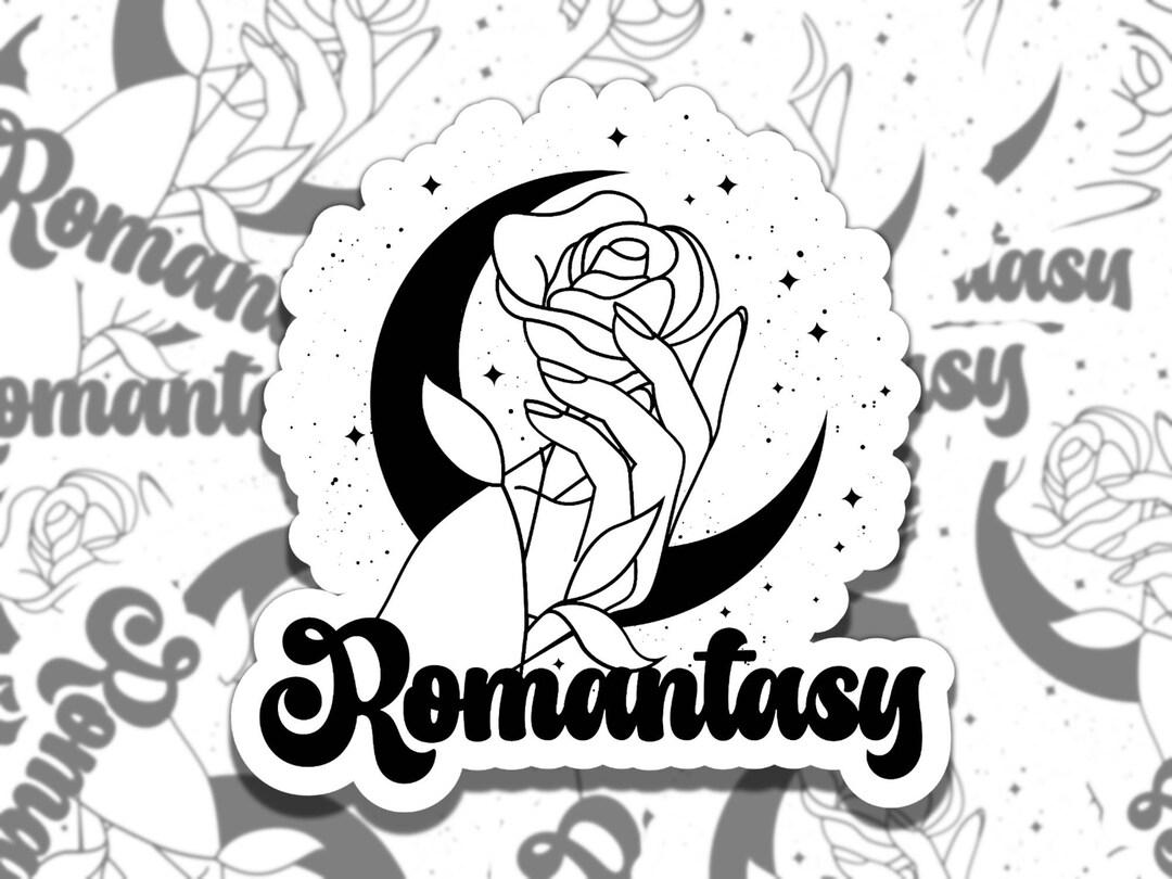 Romantasy Sticker Multiple Colors, Reading Vinyl Sticker, Smutty ...