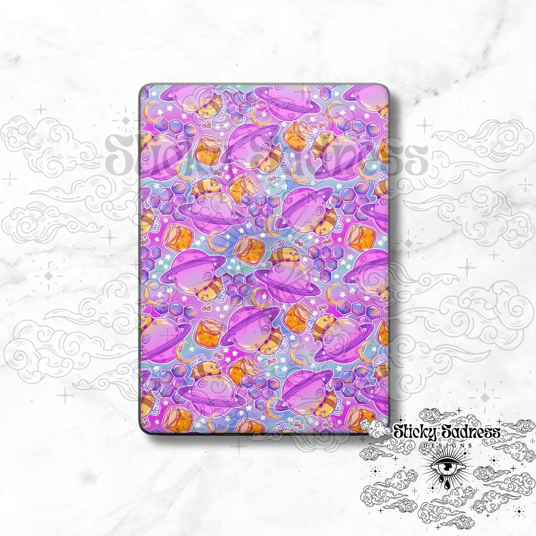 Cute Space Bees Colorful Ereader Tablet Insert for Kindle Kobo iPad ...