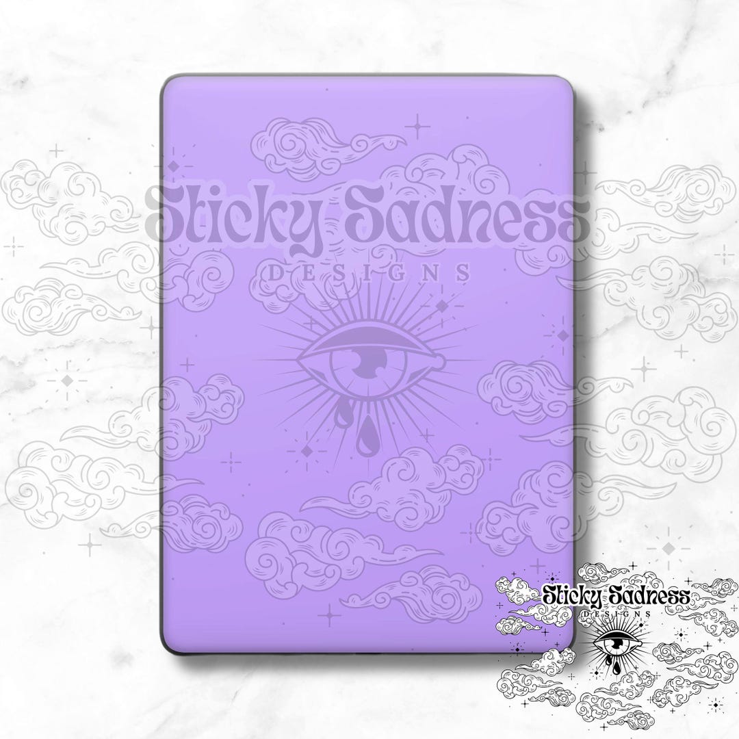 Pastel Purple Ereader Tablet Insert for Kindle Kobo iPad Boox Fire ...