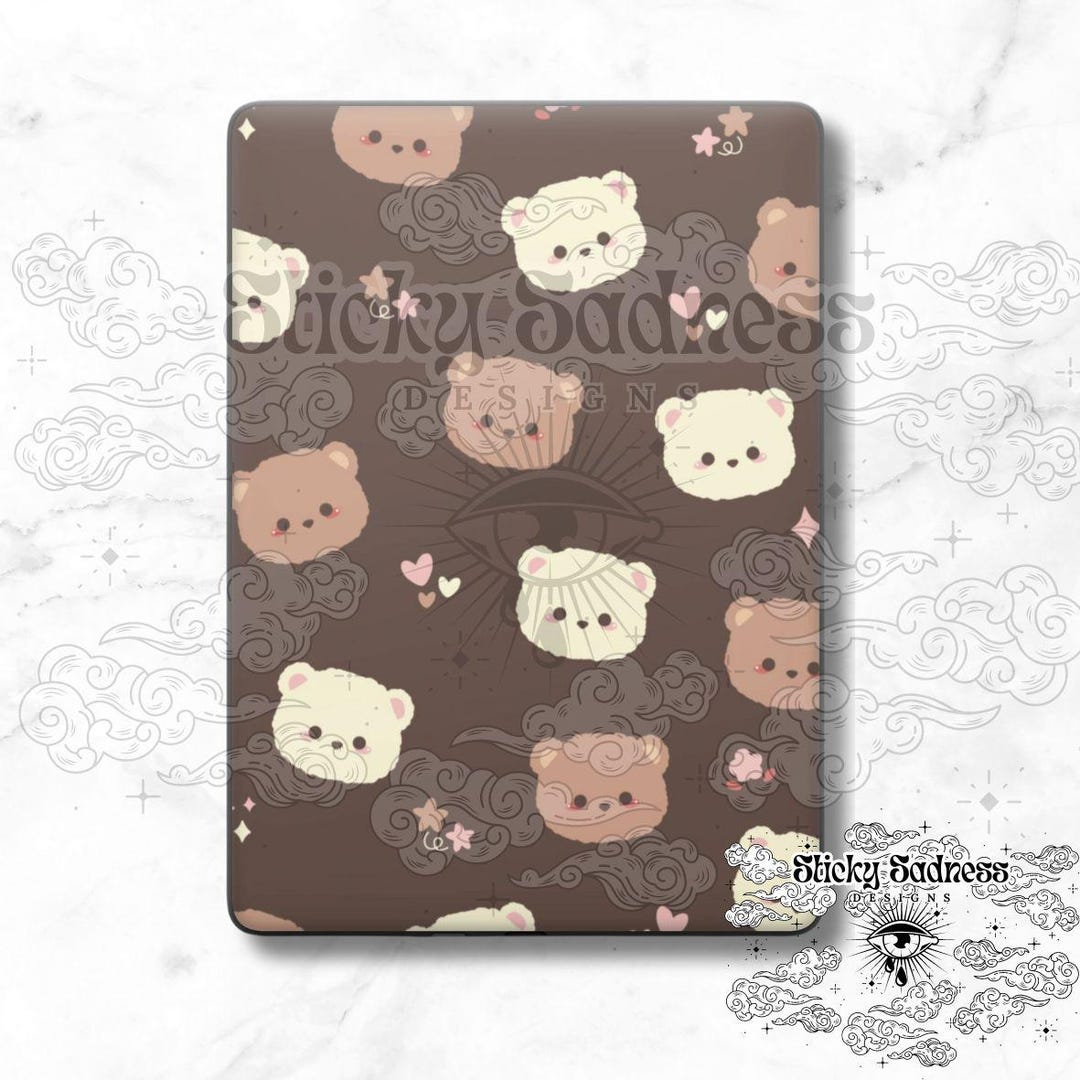 Kawaii Bears Ereader Tablet Insert for Kindle Kobo iPad Boox Fire ...