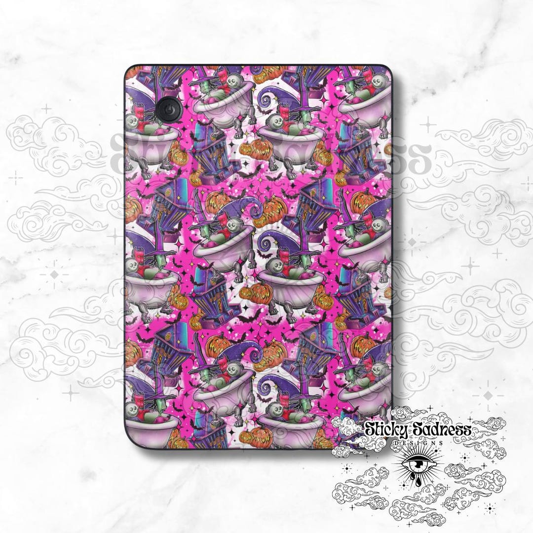 Pink Nightmare Spooky Kobo Insert for Kobo Clara Libra Ereader, Kobo ...