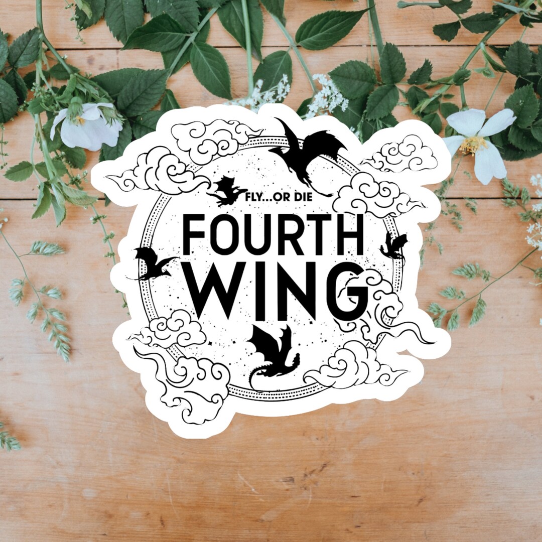 Dragon Book Logo Sticker, Tairn, Violet Sorrengail, Xaden, Gift for ...