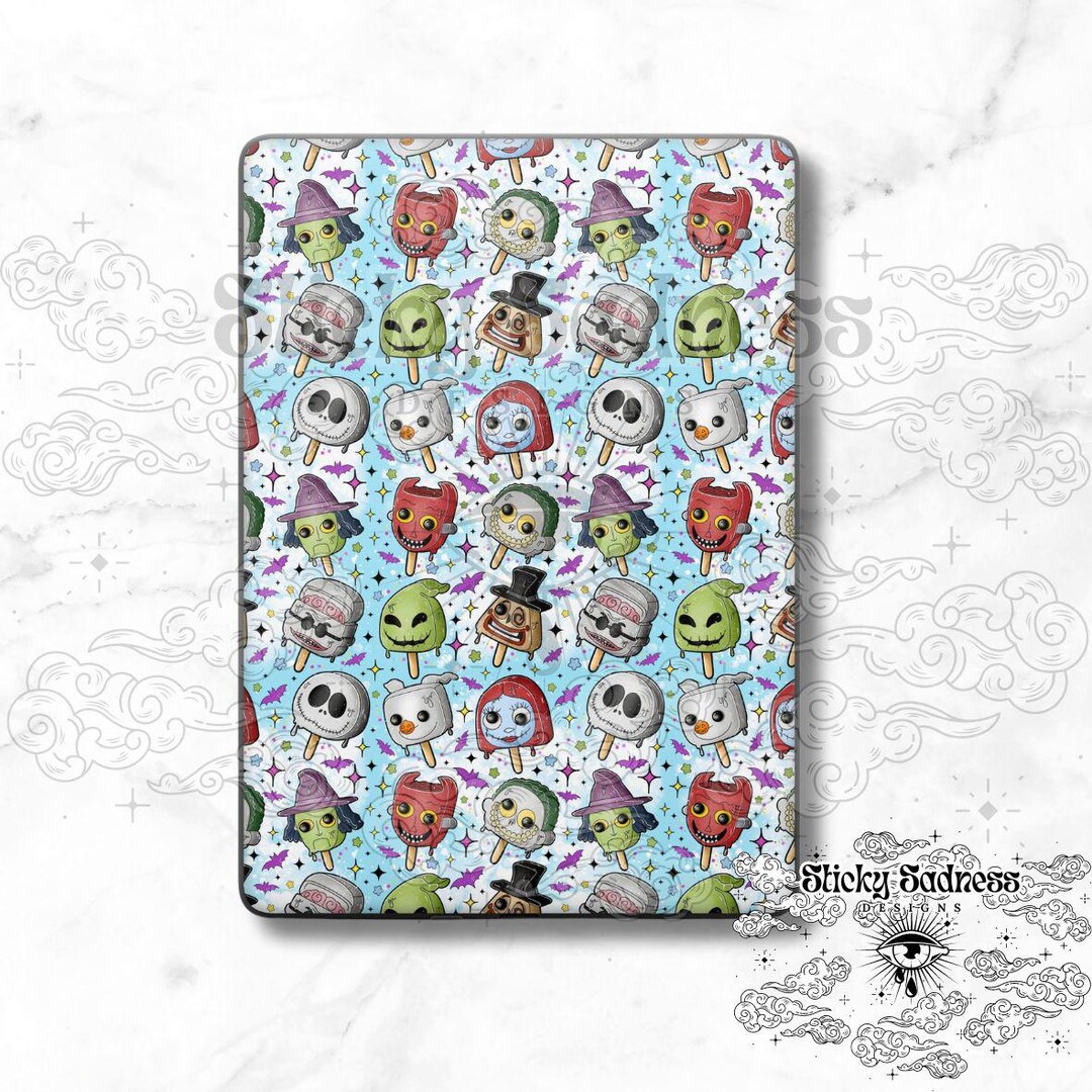 Nightmare Pops Ereader Tablet Insert for Kindle Kobo iPad Boox Fire ...