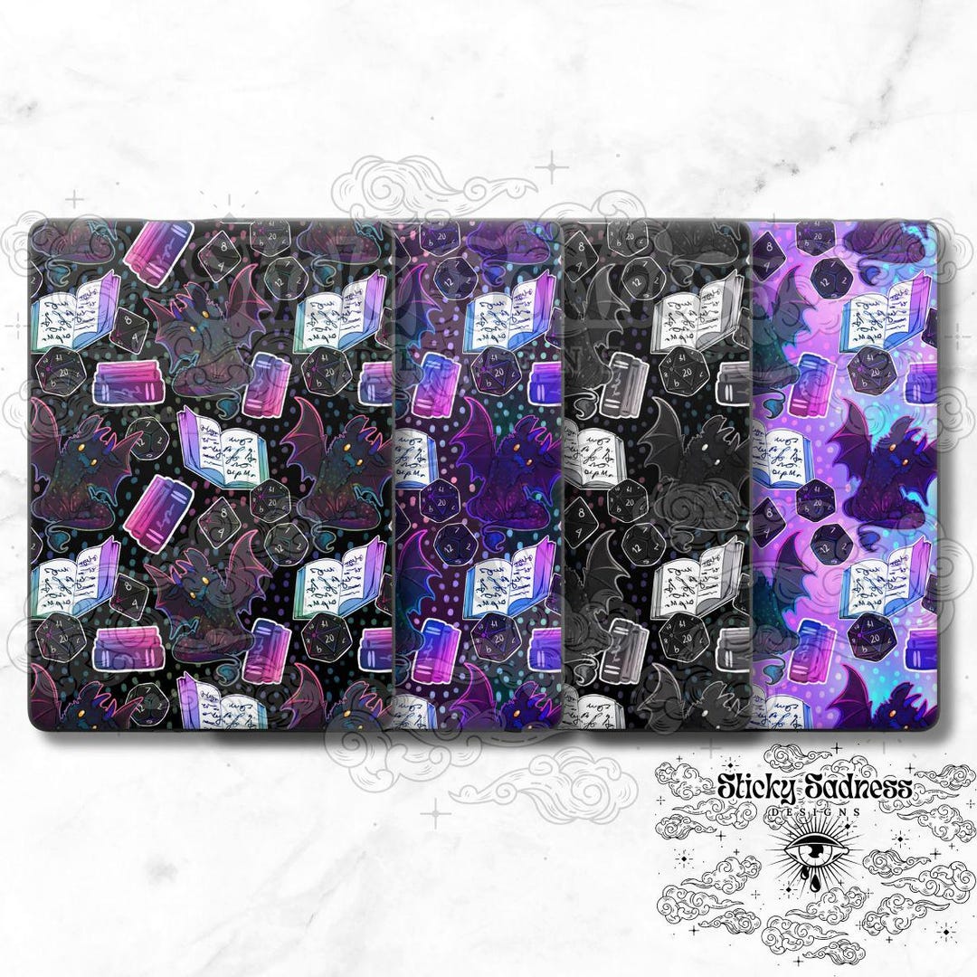 Iridescent Dragon Fantasy Ereader Tablet Insert for Kindle Kobo iPad ...