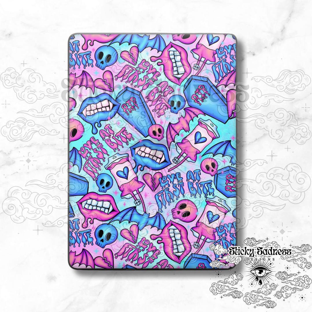 Bite Me Ereader Tablet Insert for Kindle Kobo iPad Boox Fire, Ereader ...