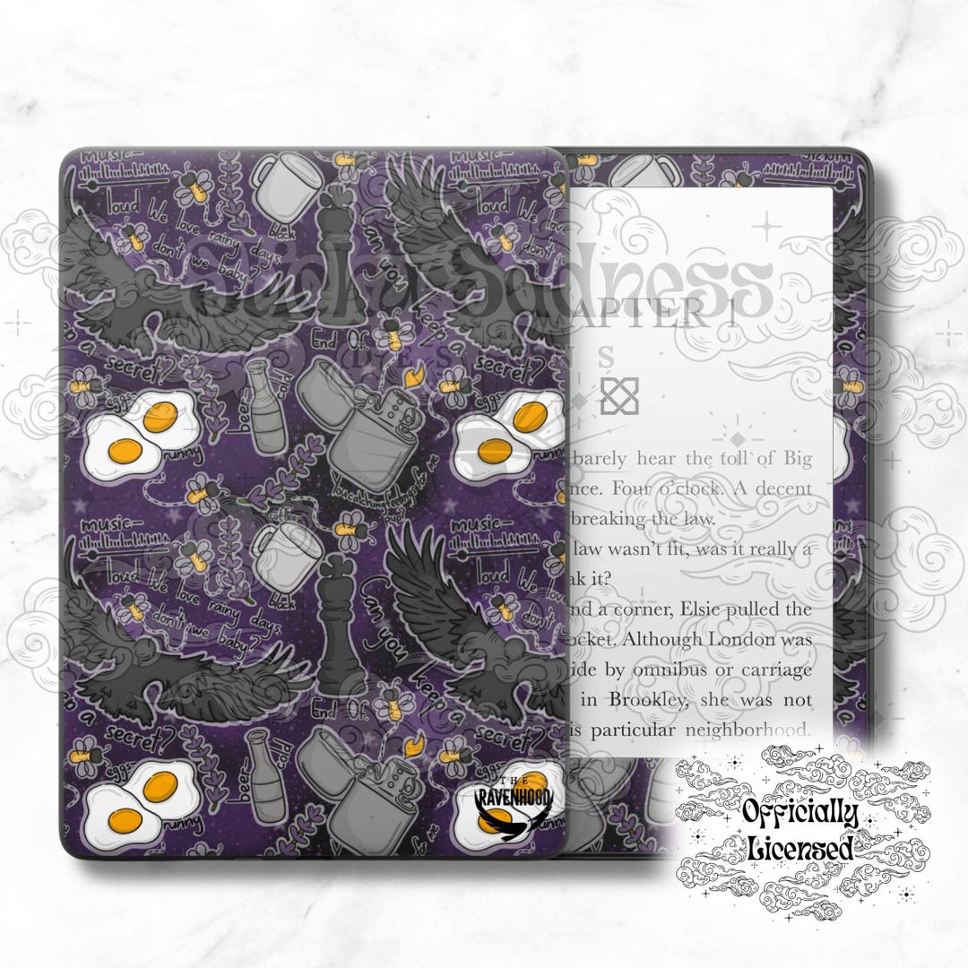 Ravenhood Officially Licensed Decal Insert Skin, Cute Vinyl Wrap for ...