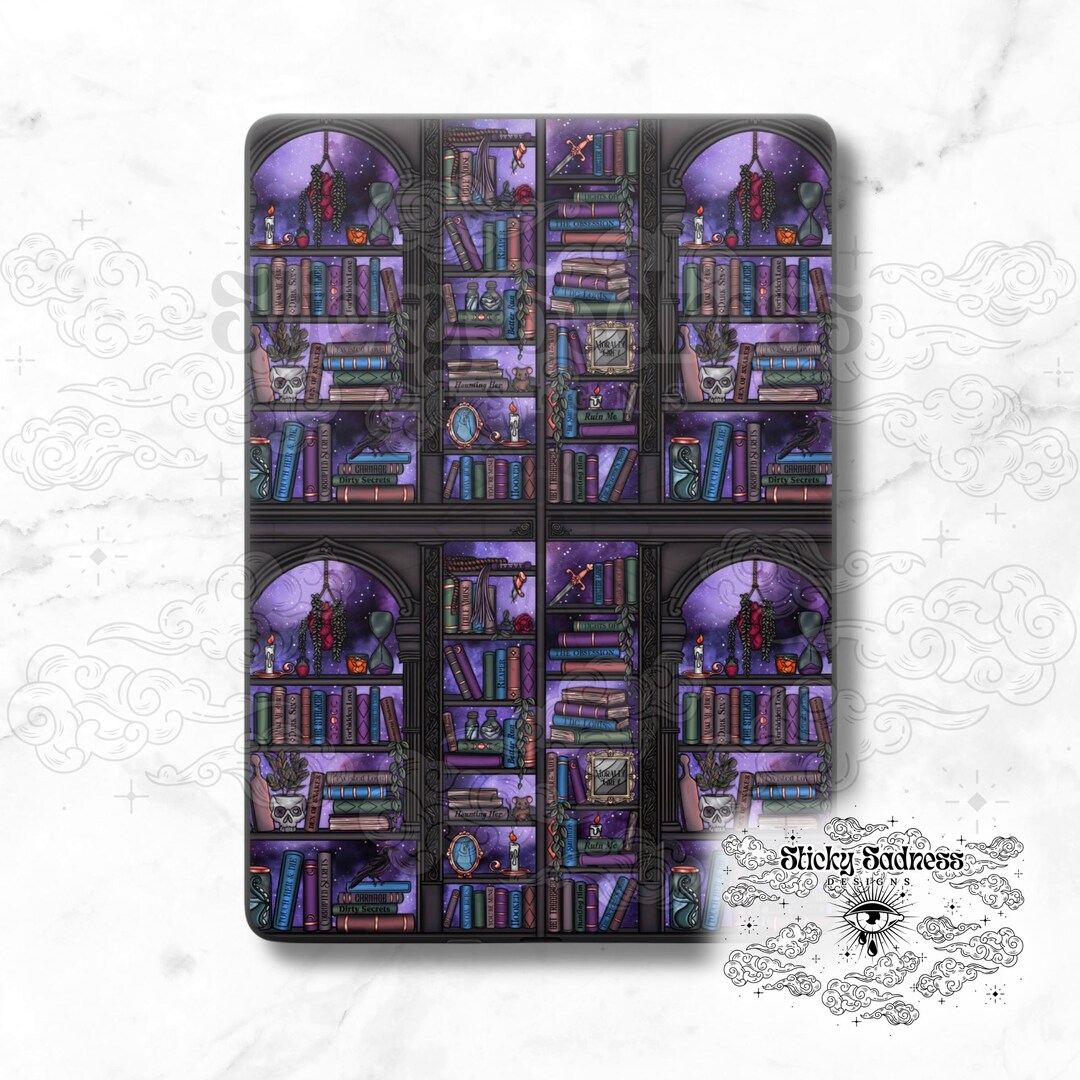 Dark Romance Library Ereader Tablet Insert for Kindle Kobo iPad Boox ...
