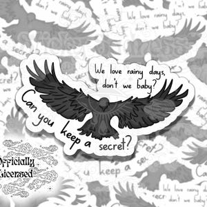 Rainy Days Officially Licensed Ravenhood Sticker, Kate Stewart Cecelia ...