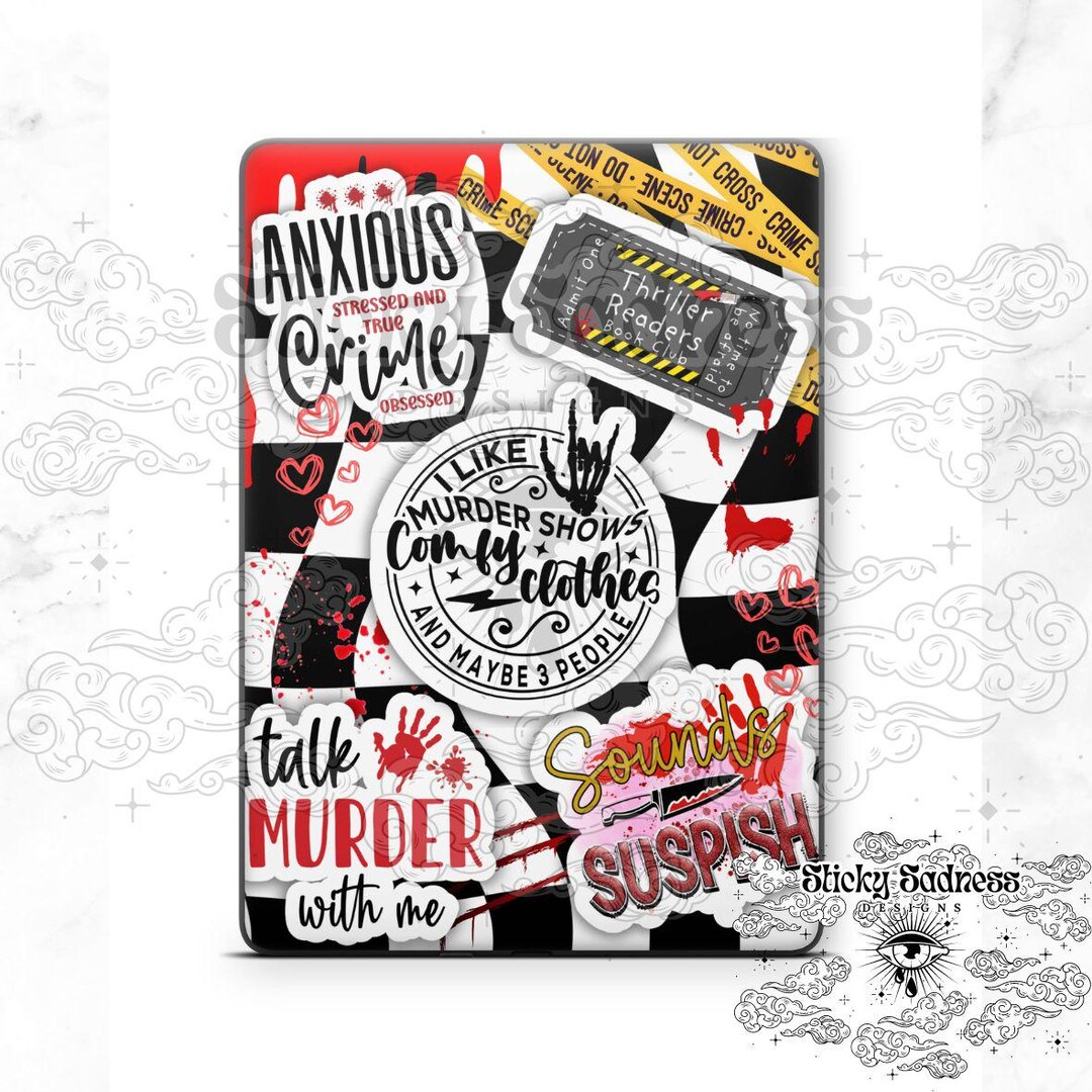 Thriller Girly Ereader Tablet Insert for Kindle Kobo iPad Boox Fire ...