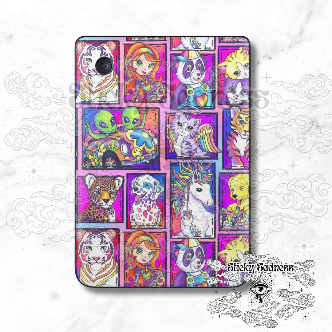 Rainbow Collage Kobo Insert for Kobo Clara Libra Ereader, Kobo Sticker ...