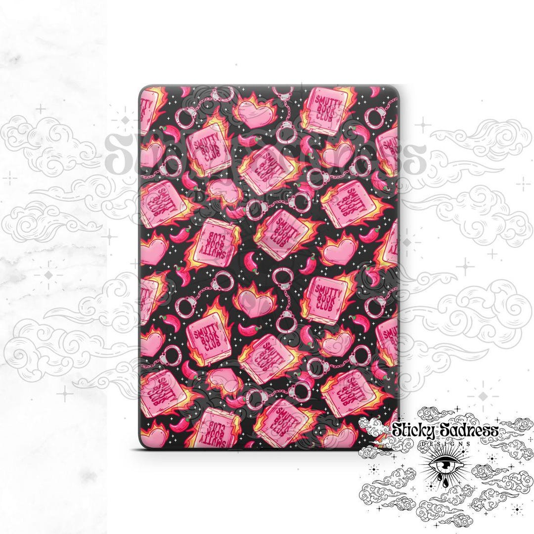 Smutty Book Club Ereader Tablet Insert for Kindle Kobo iPad Boox Fire ...