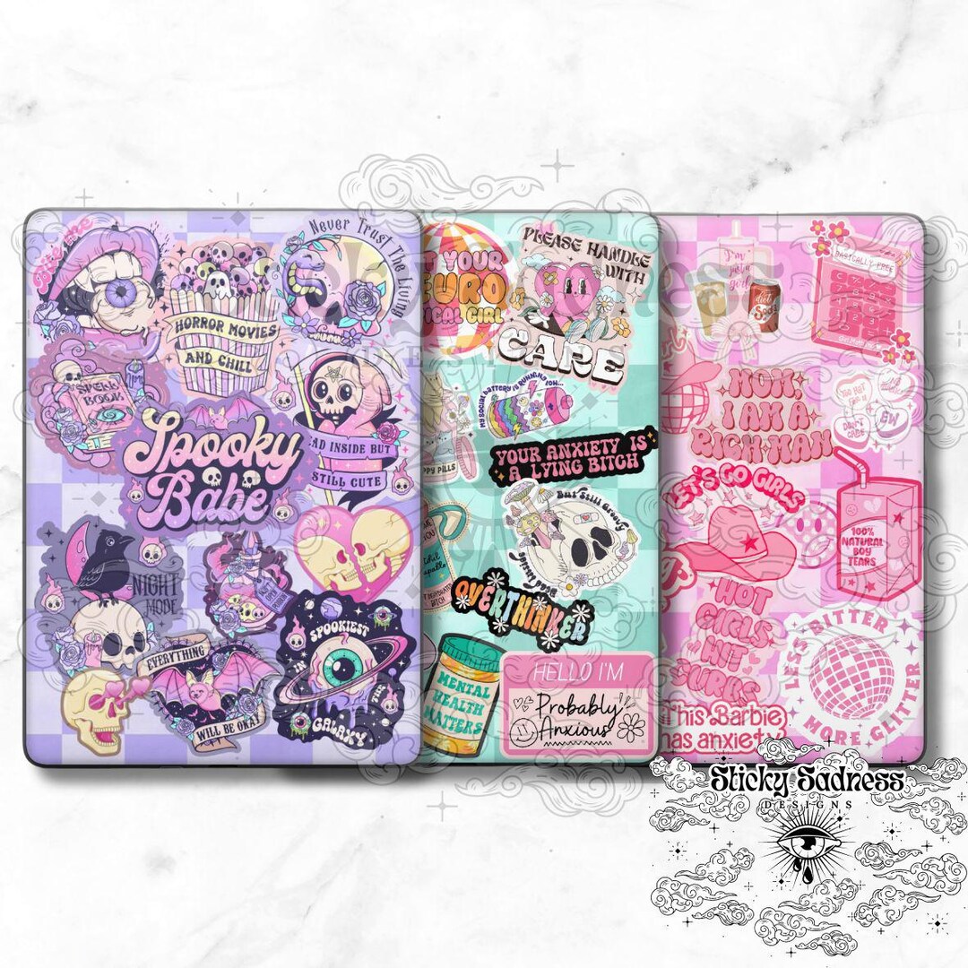 Sticker Bomb Ereader Tablet Insert for Kindle Kobo iPad Boox Fire ...