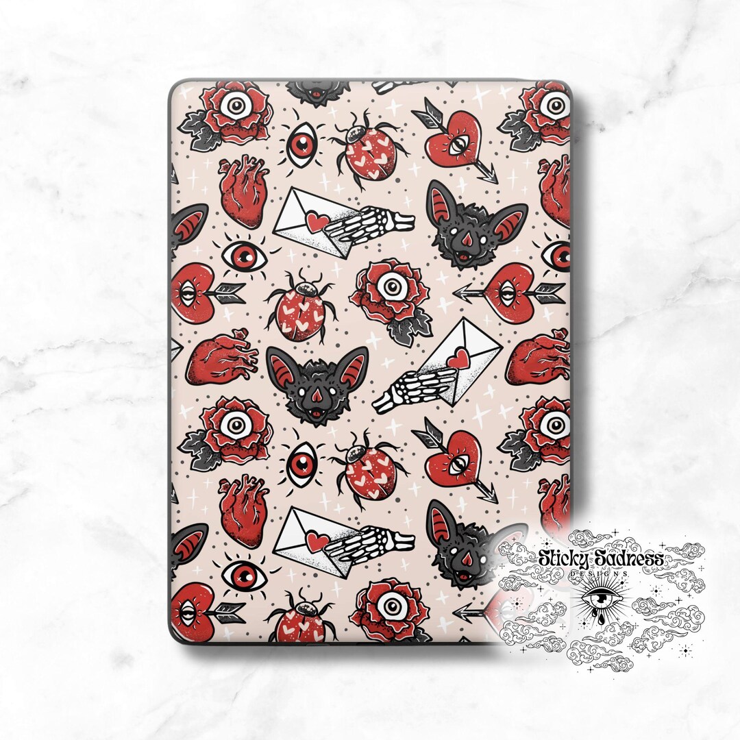 Spooky Flash Colorful Ereader Tablet Insert for Kindle Kobo iPad Boox ...