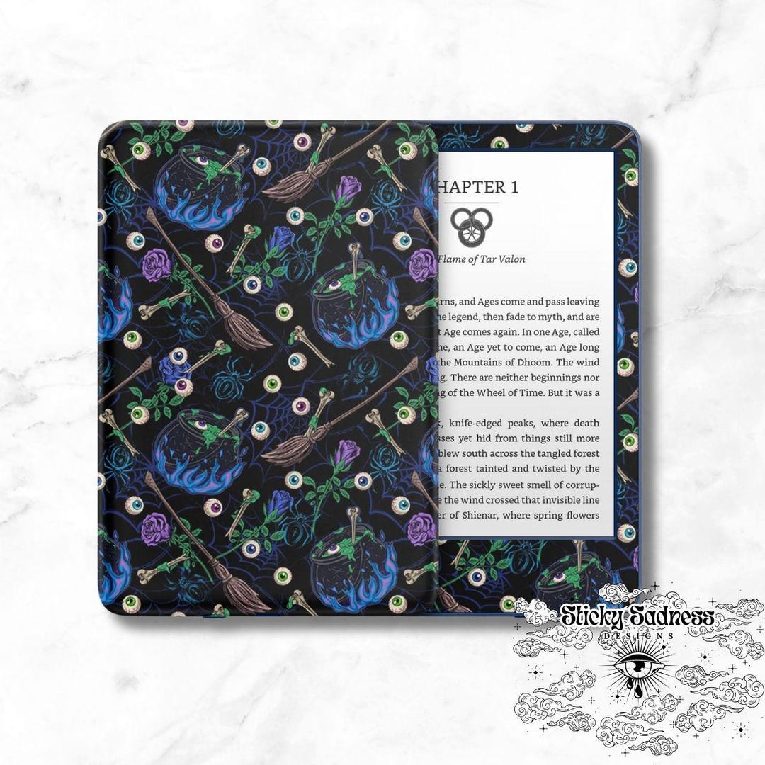 Forbidden Bog Spooky Decal Sticker Skin, Cute Vinyl Wrap for Kindle ...
