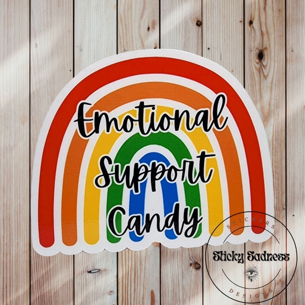 Emotional Support Candy Jar - Etsy