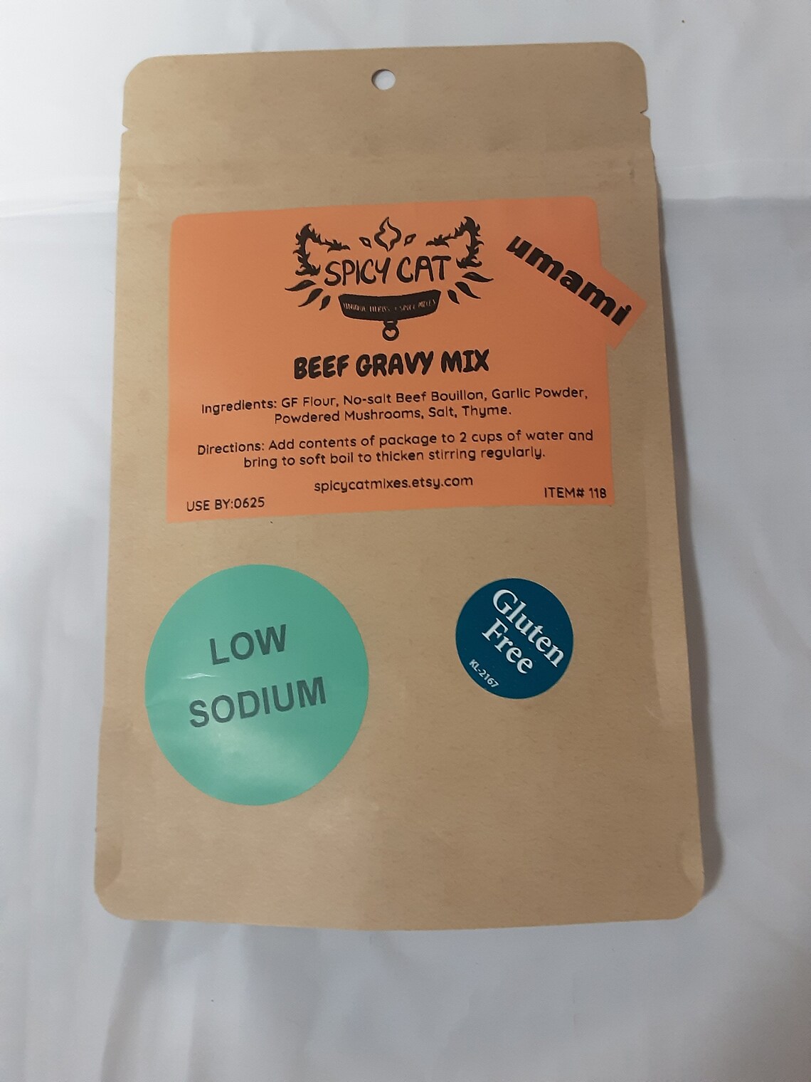 Beef Gravy Mix/gluten-free/low Sodium/umami - Etsy