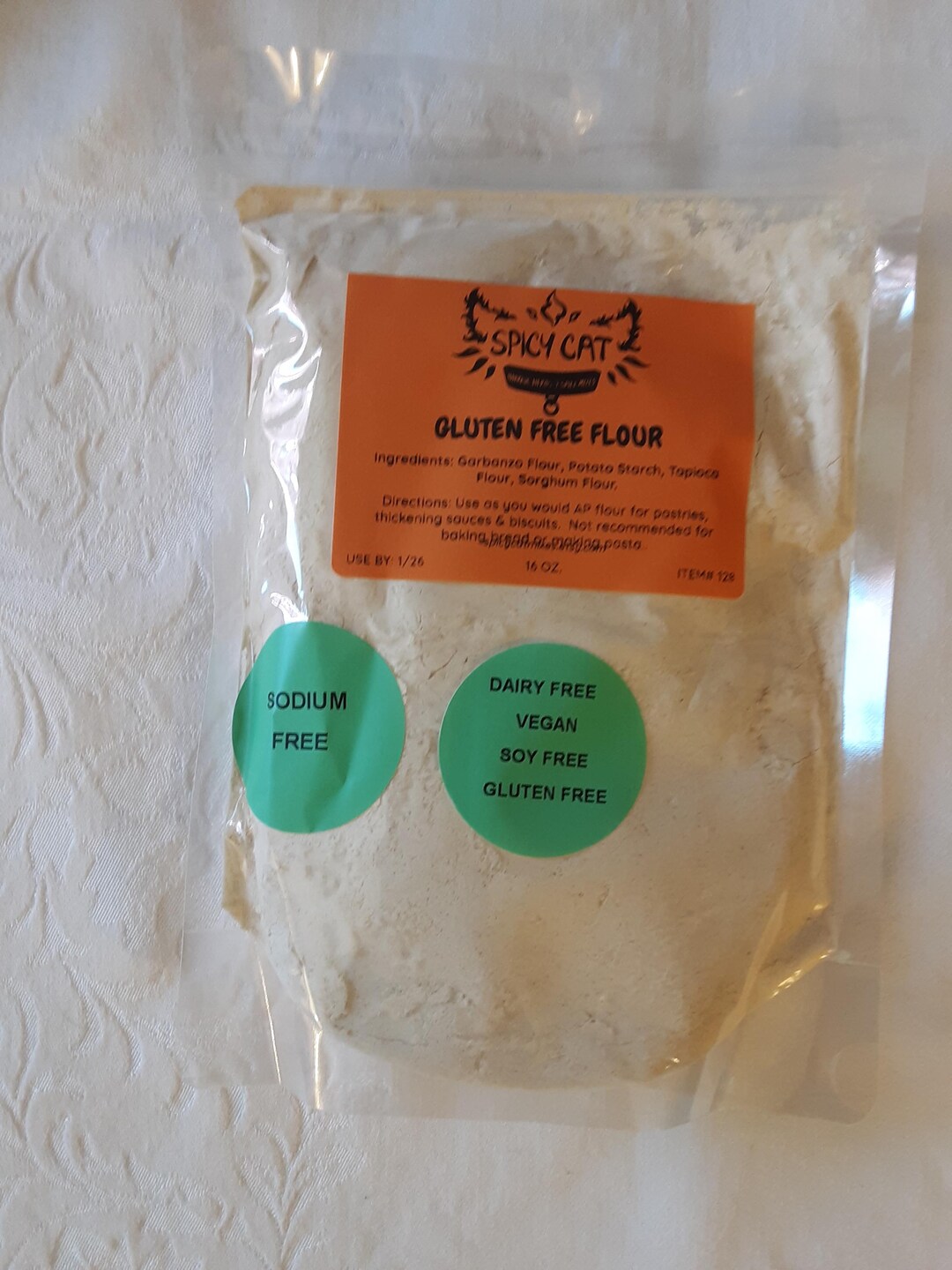 Gluten Free Flour Mix/ Low Sodium/ Unique Blend - Etsy