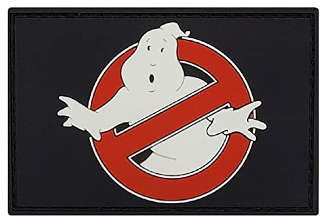 Ghostbusters No Ghost PVC Patch glow Dark PVC Rubber 3.0 X - Etsy