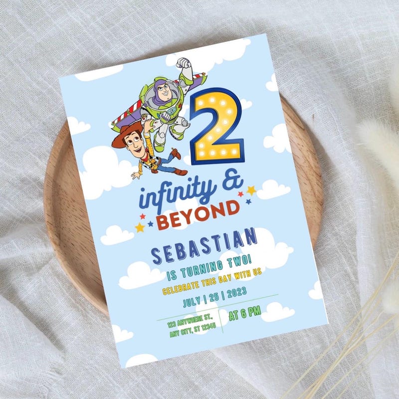 Two Infinity and Beyond Birthday - Etsy