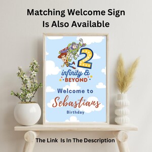 Two Infinity and Beyond Birthday Invitation 2 Infinity and Beyond ...