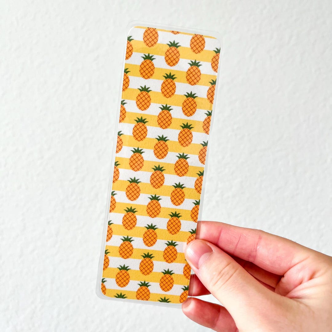 Pineapple Bookmark Fruit Bookmark Cute Bookmark Gift for Her Sweet ...