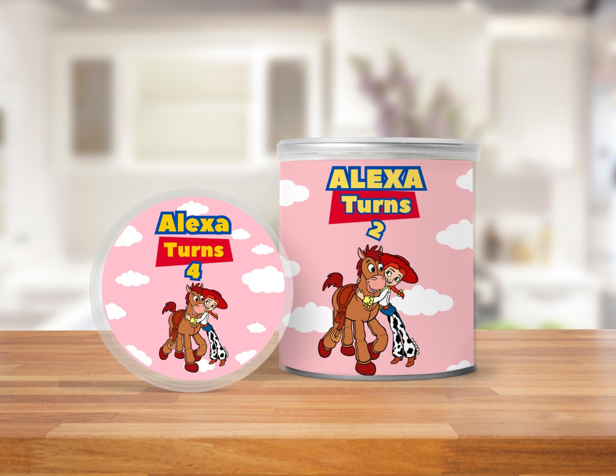 Personalized Toy Story Pringles Labels, Jessie Birthday Party Favors ...