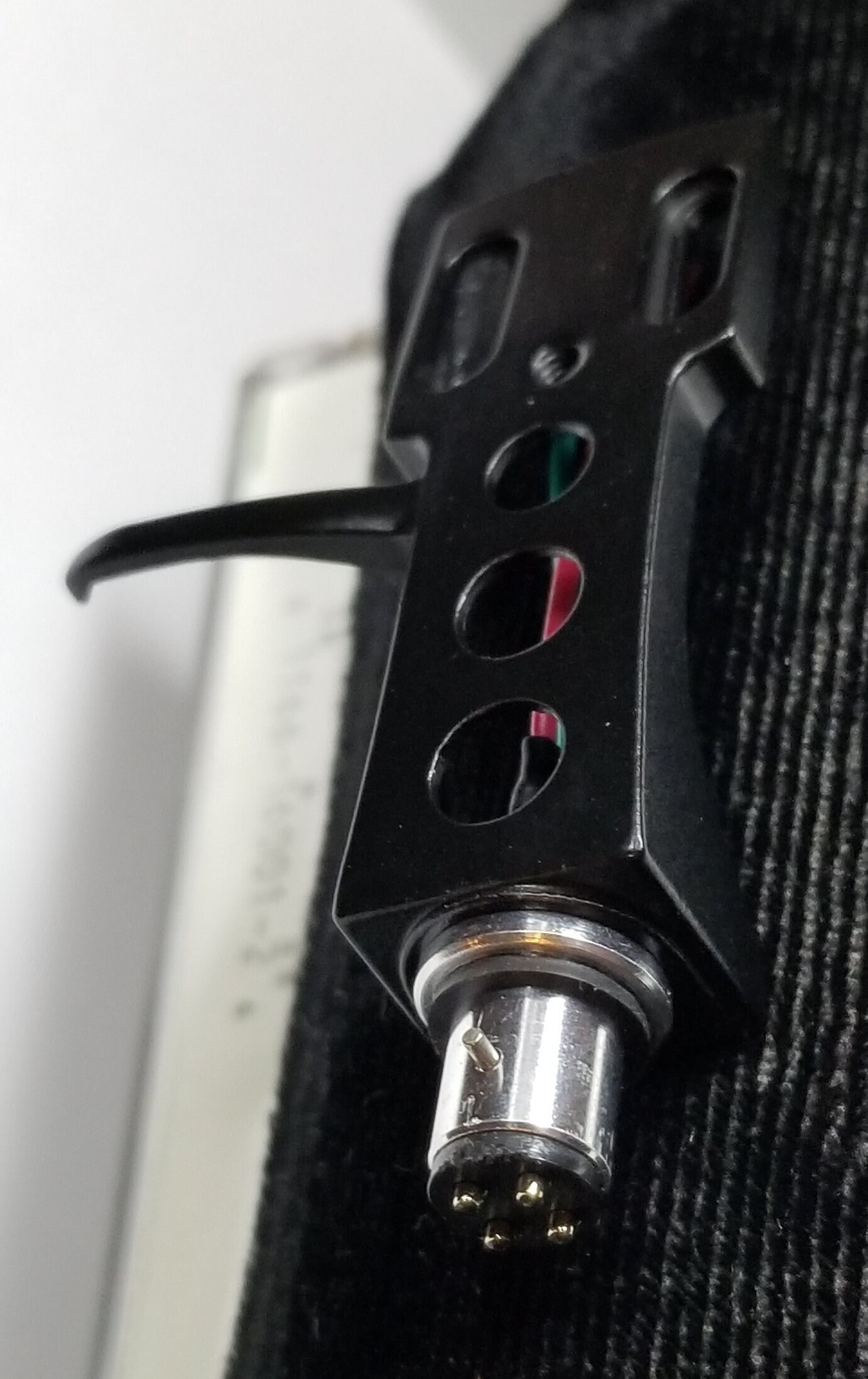 1/2" Aluminum Headshell With Lead Wires for Standard Turntables Record ...