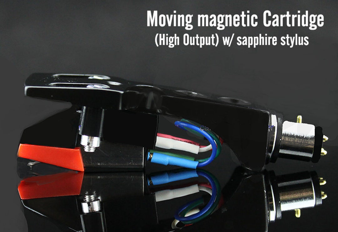 Turntable Cartridge / Headshell Assembly - High Output - Stereo Moving ...